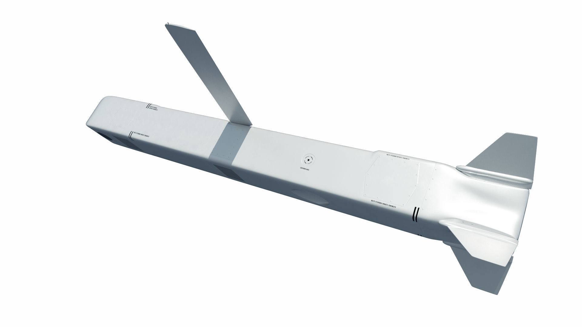 Kh-69 - X-69 stealth cruise missile 3D model animated | CGTrader
