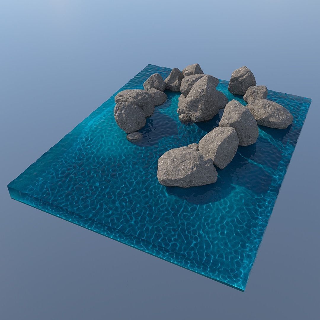 Reef animation 3D model animated | CGTrader