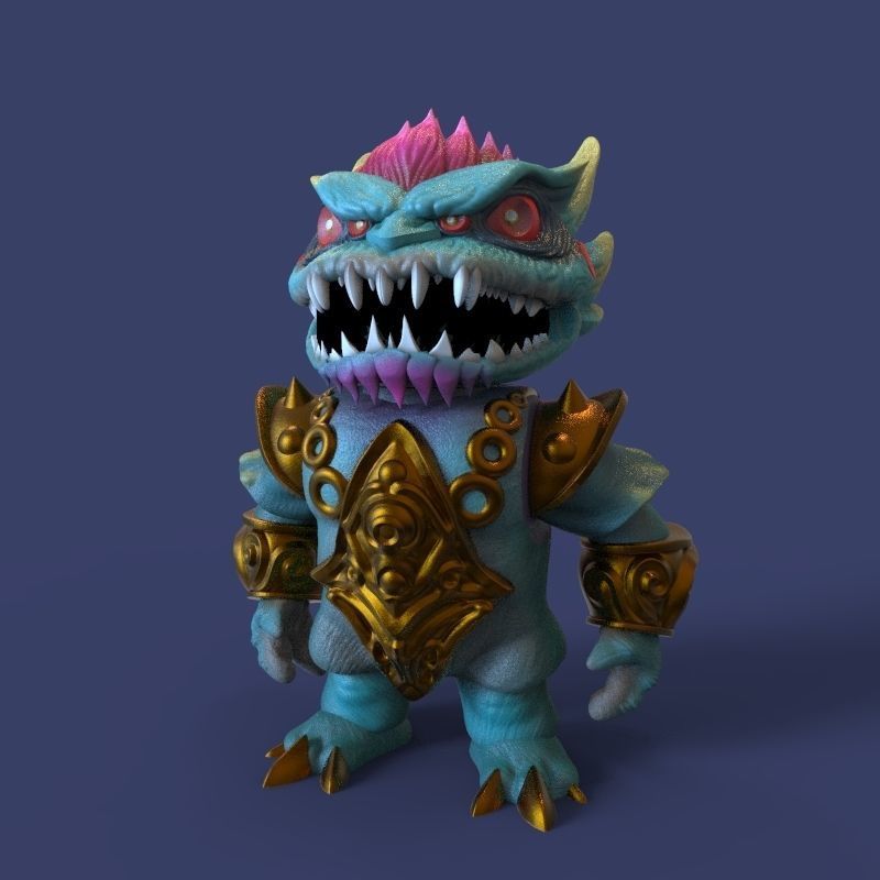 IARTOI King Monstoy 3D model 3D printable | CGTrader