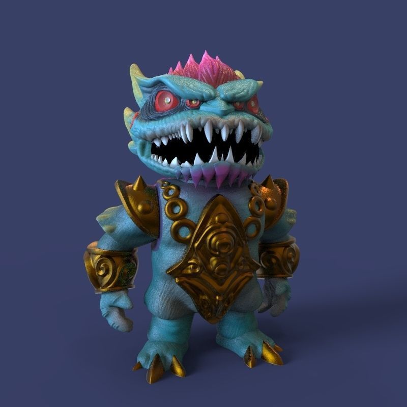IARTOI King Monstoy 3D model 3D printable | CGTrader
