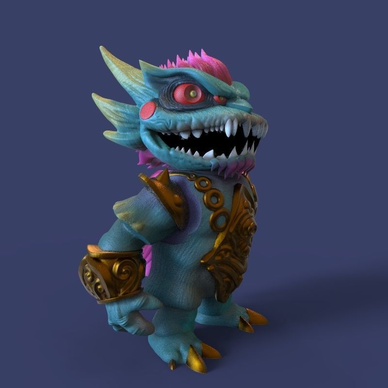 IARTOI King Monstoy 3D model 3D printable | CGTrader