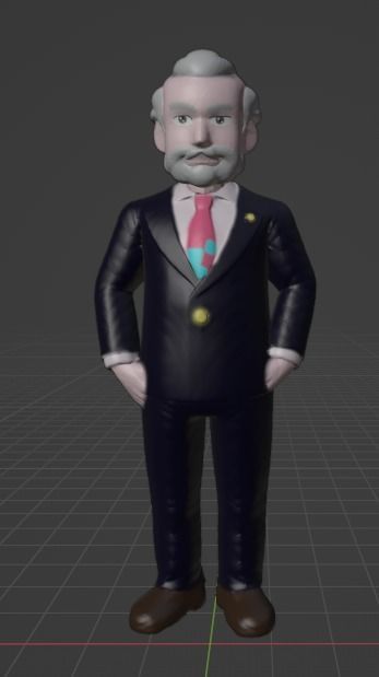 president silph co 3D model 3D printable | CGTrader