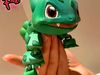 Pokemon Bulbasaur Flexi Print In Place plus figure and keychain free 3D ...