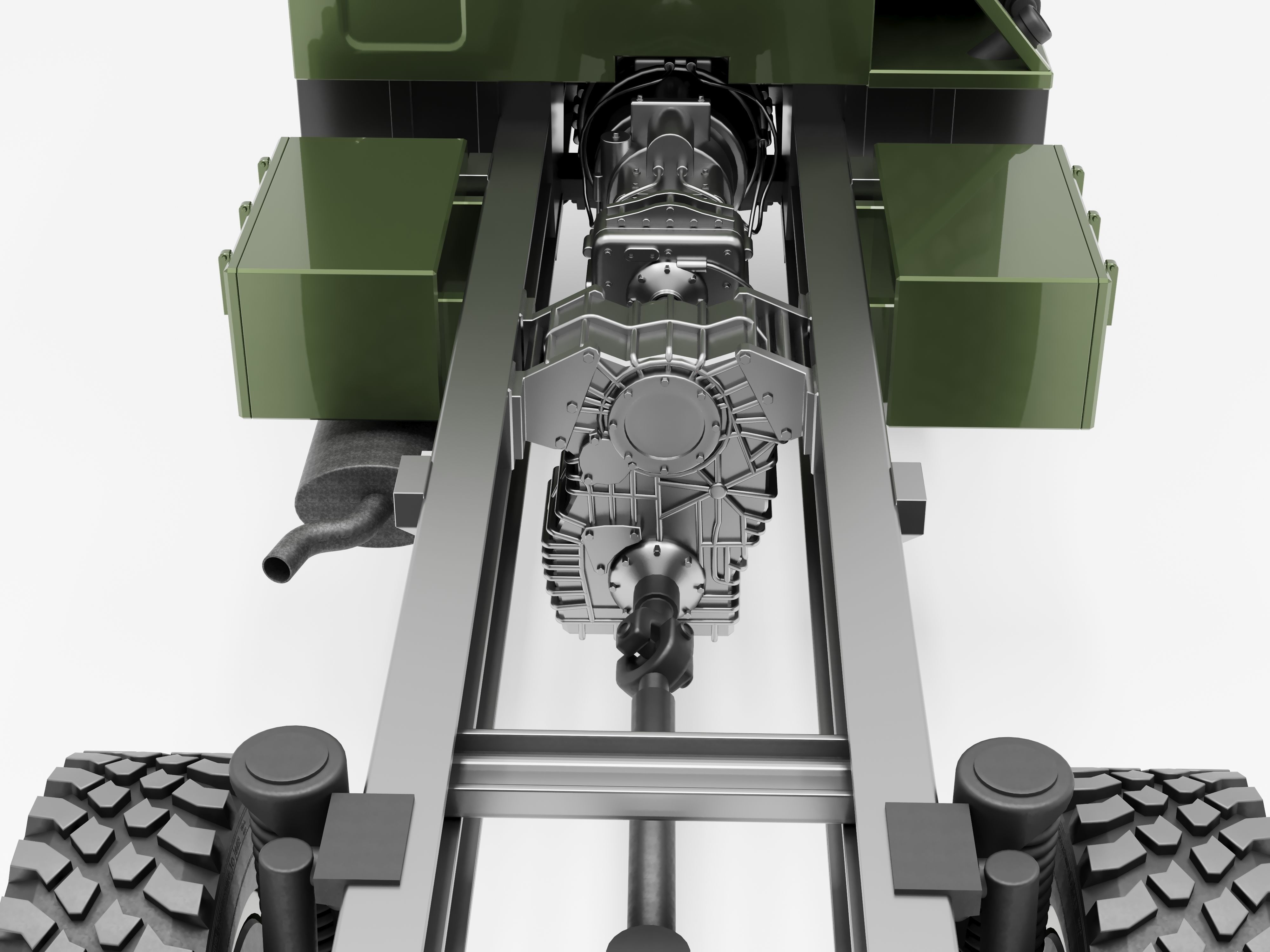 Man Kat1 3D Model - 4x4 Truck 3D model | CGTrader