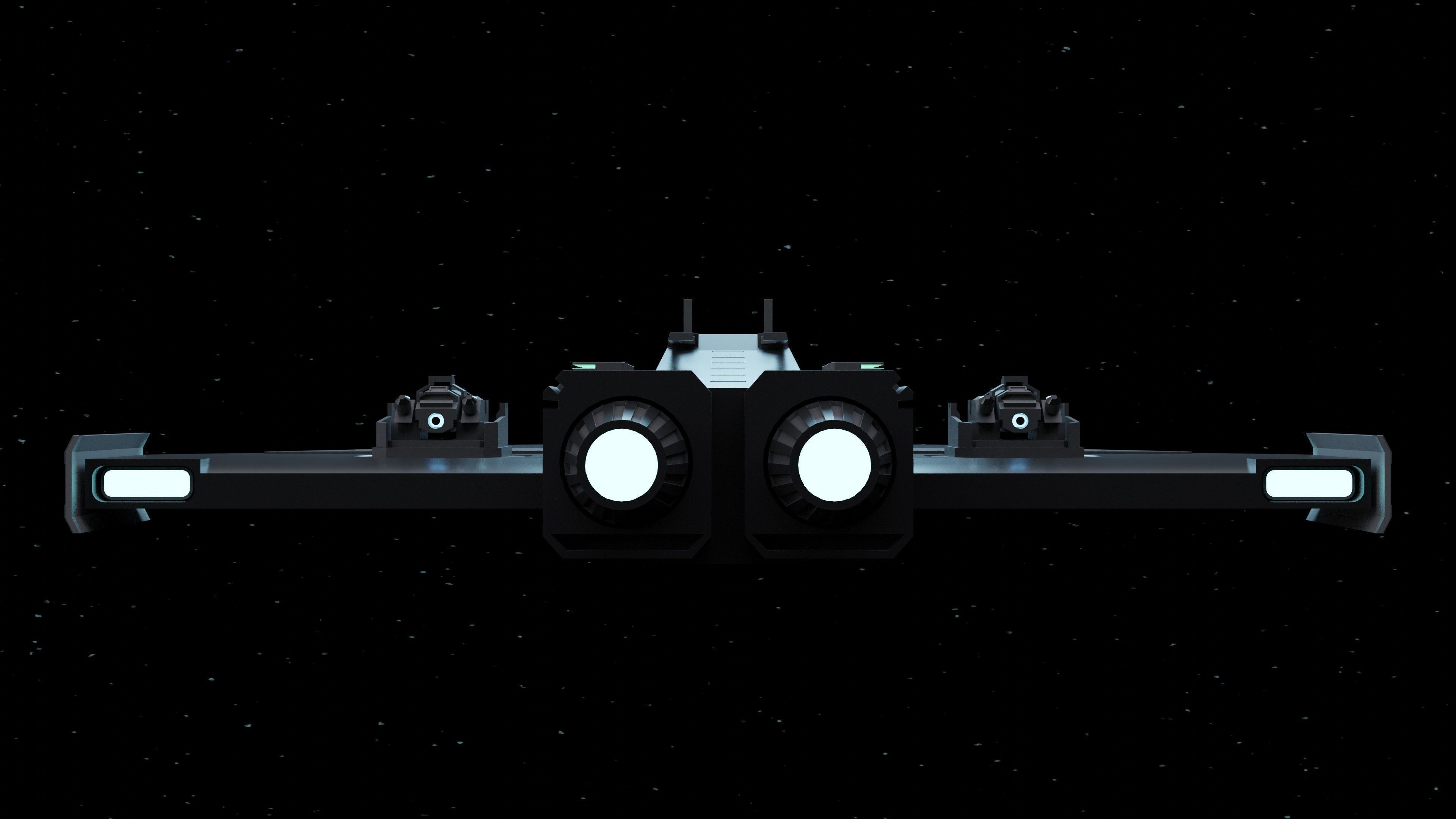 3D model Meteorite The Cutting-Edge Space Fighter - Game Ready VR / AR ...