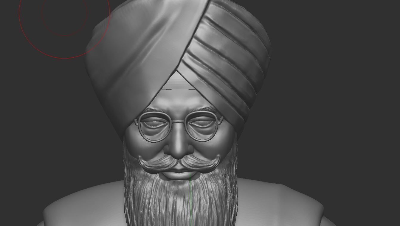 Radha Swami 3D model 3D printable | CGTrader