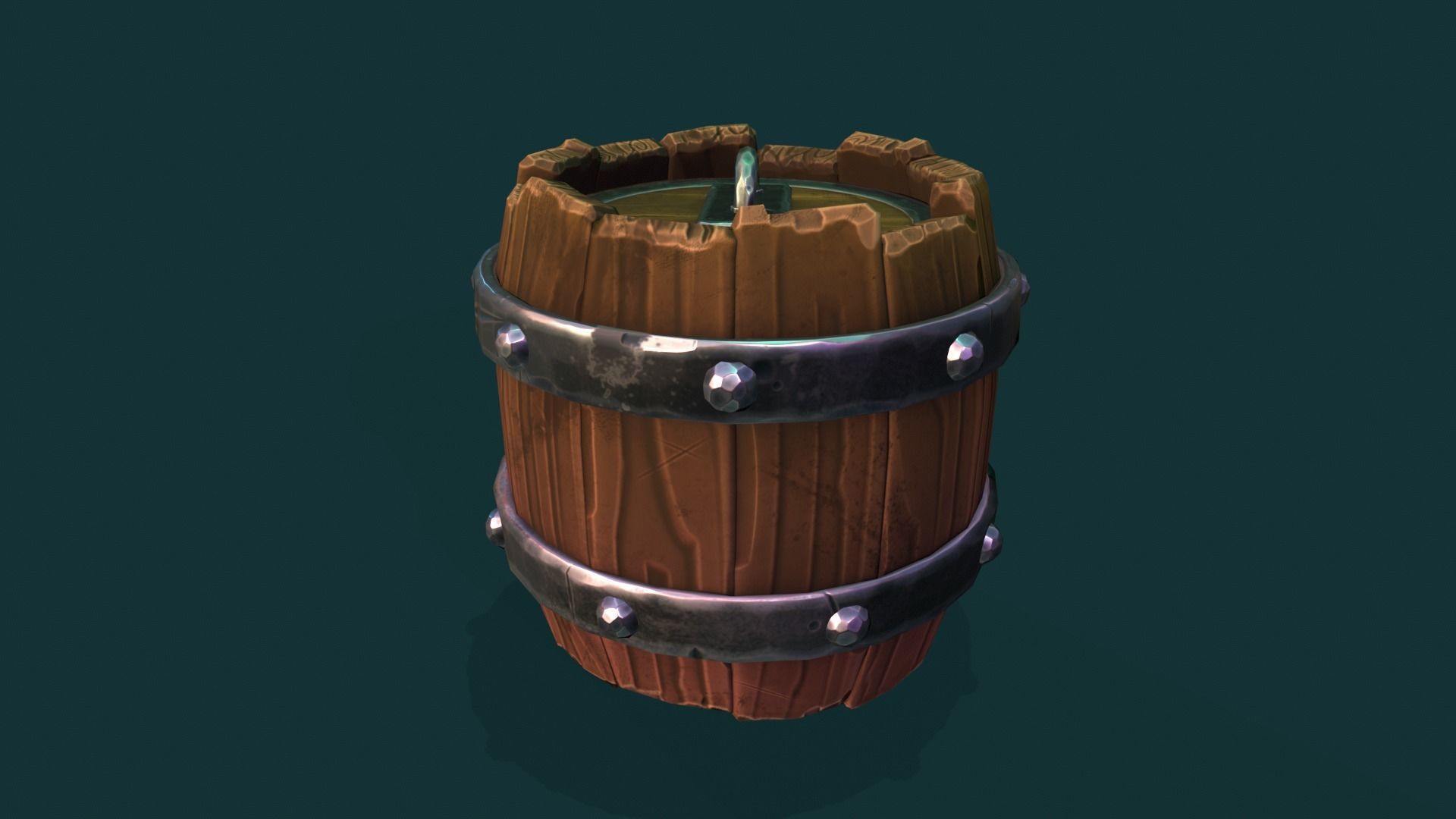 3D model Stylized Barrels VR / AR / low-poly | CGTrader