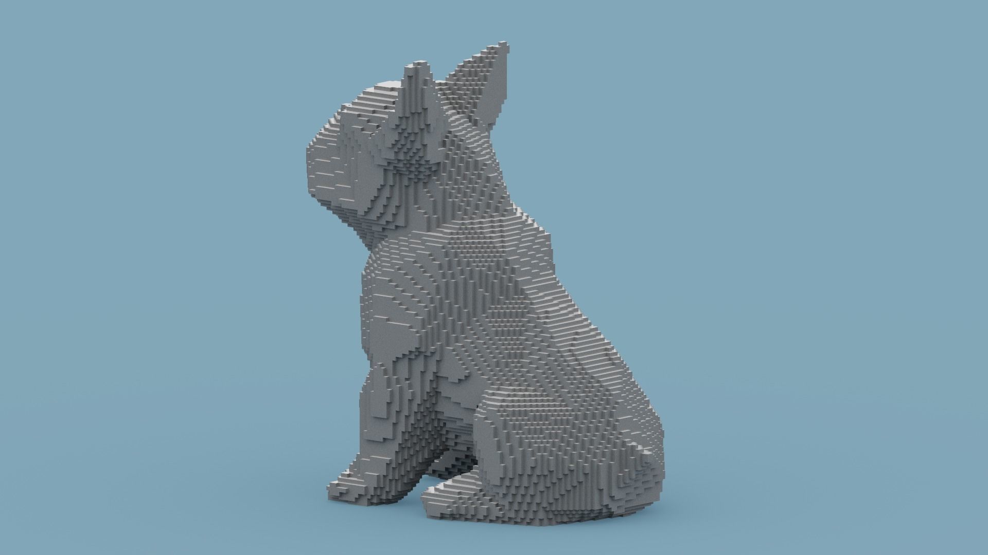 3D model Voxel Dog VR / AR / low-poly | CGTrader