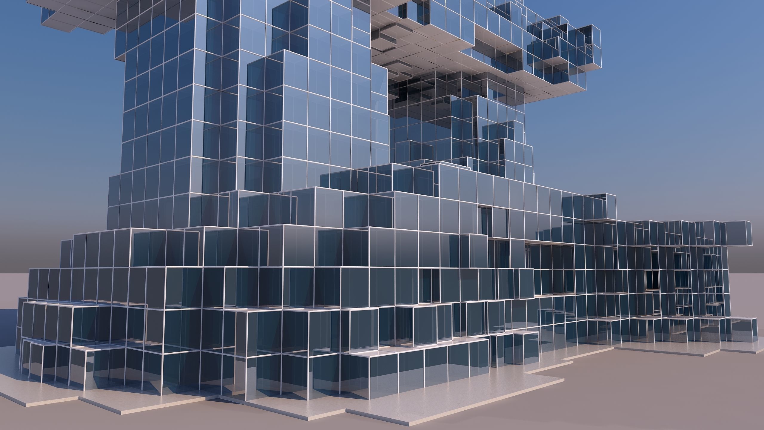 0183 - Skyscraper Architecture 3D Project - 2D Drawings 3D model | CGTrader