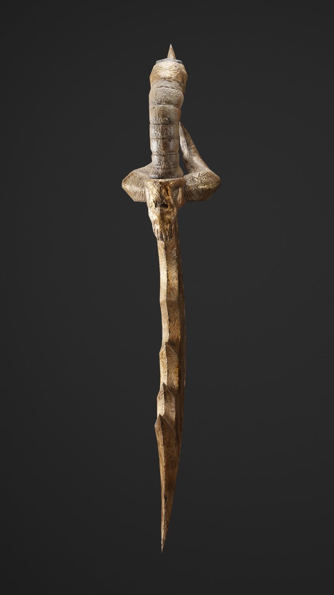 3D model sword skull collection 3 model Game assets VR / AR / low-poly ...