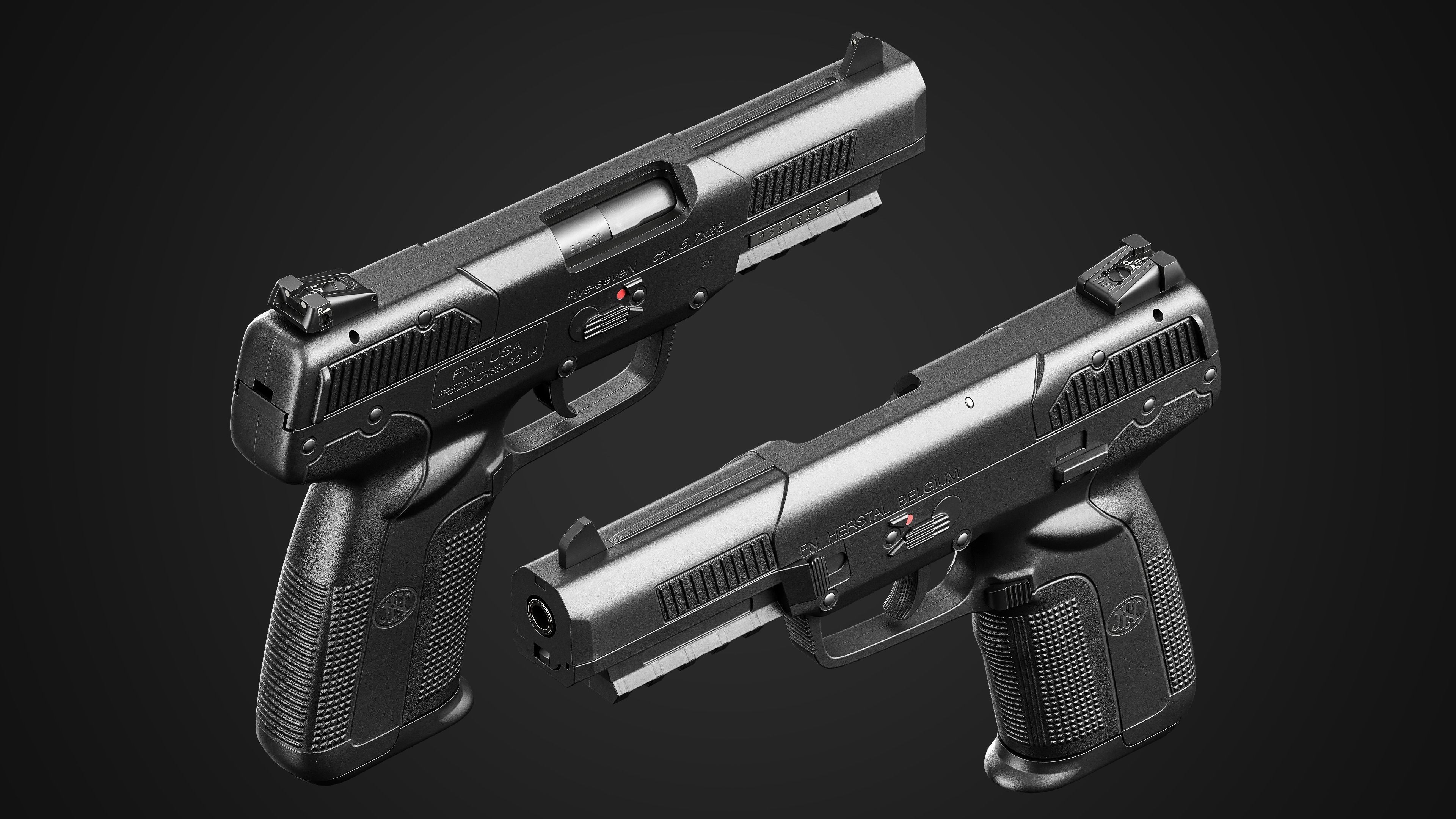 3D model FN Five-SeveN MKII VR / AR / low-poly | CGTrader