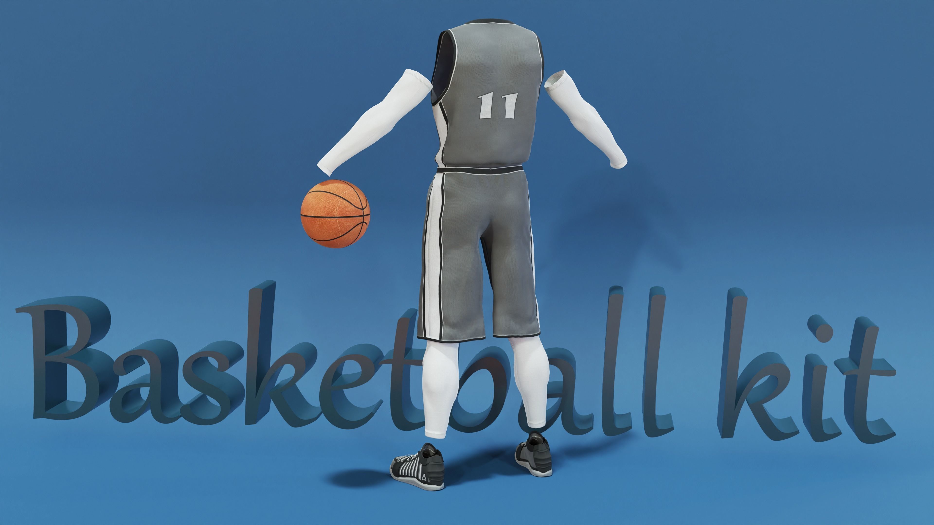 Basketball kit free VR / AR / low-poly 3D model | CGTrader