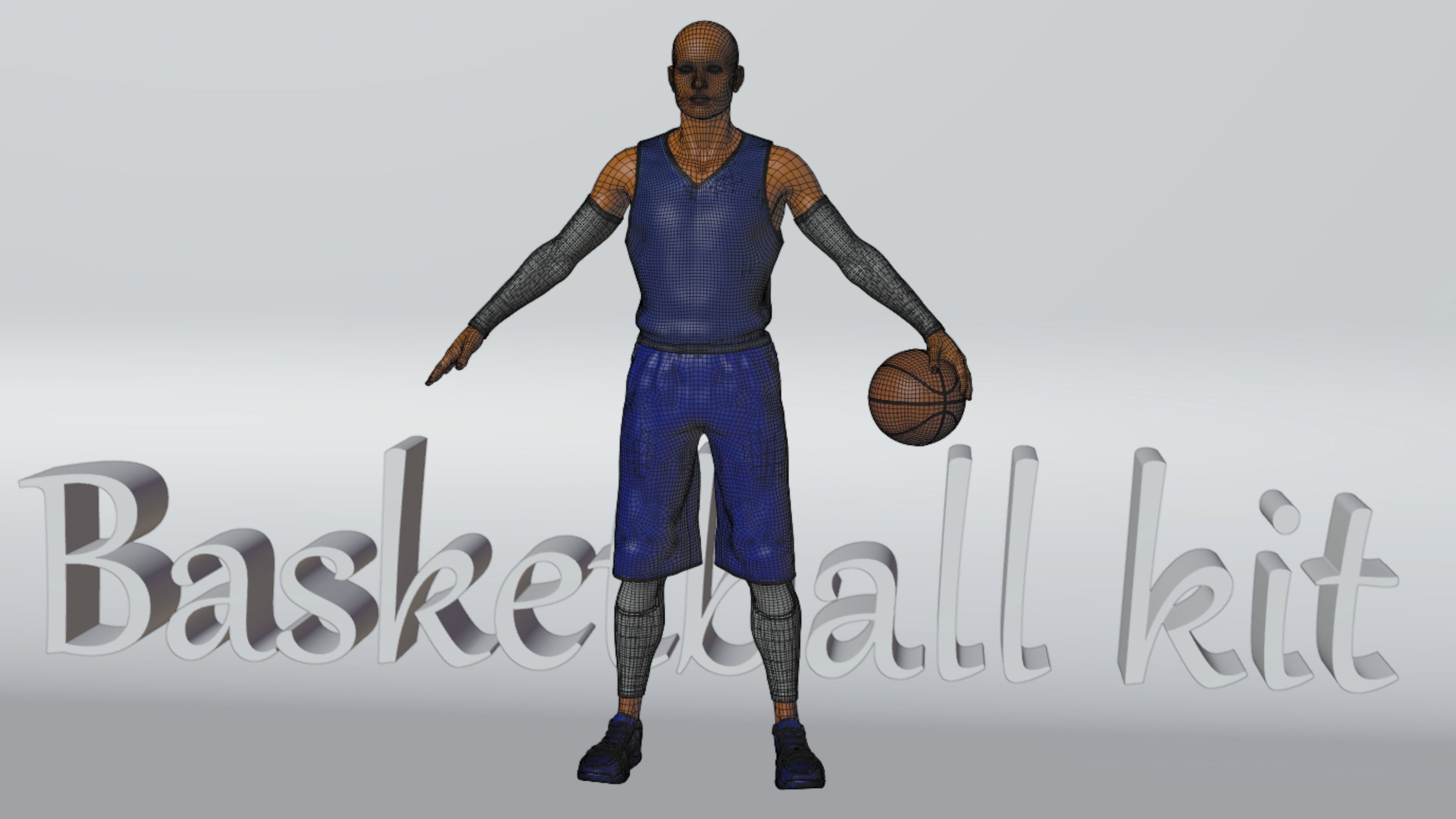 Basketball kit free VR / AR / low-poly 3D model | CGTrader