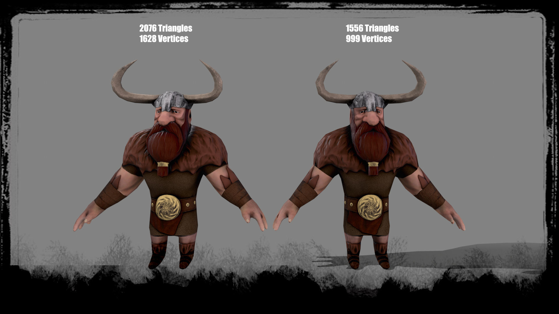 3D model Stylized Viking VR / AR / low-poly | CGTrader