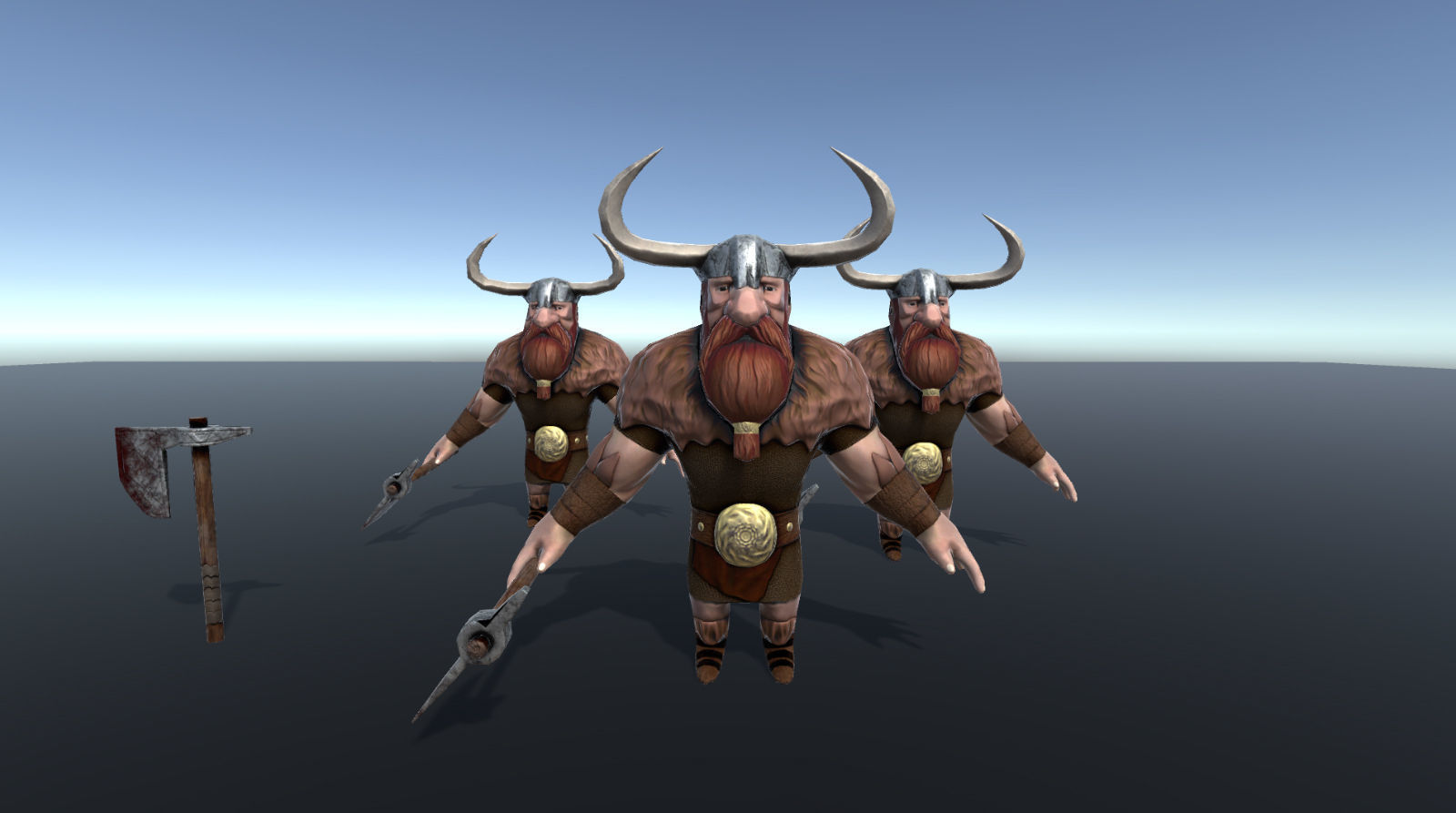 3D model Stylized Viking VR / AR / low-poly | CGTrader