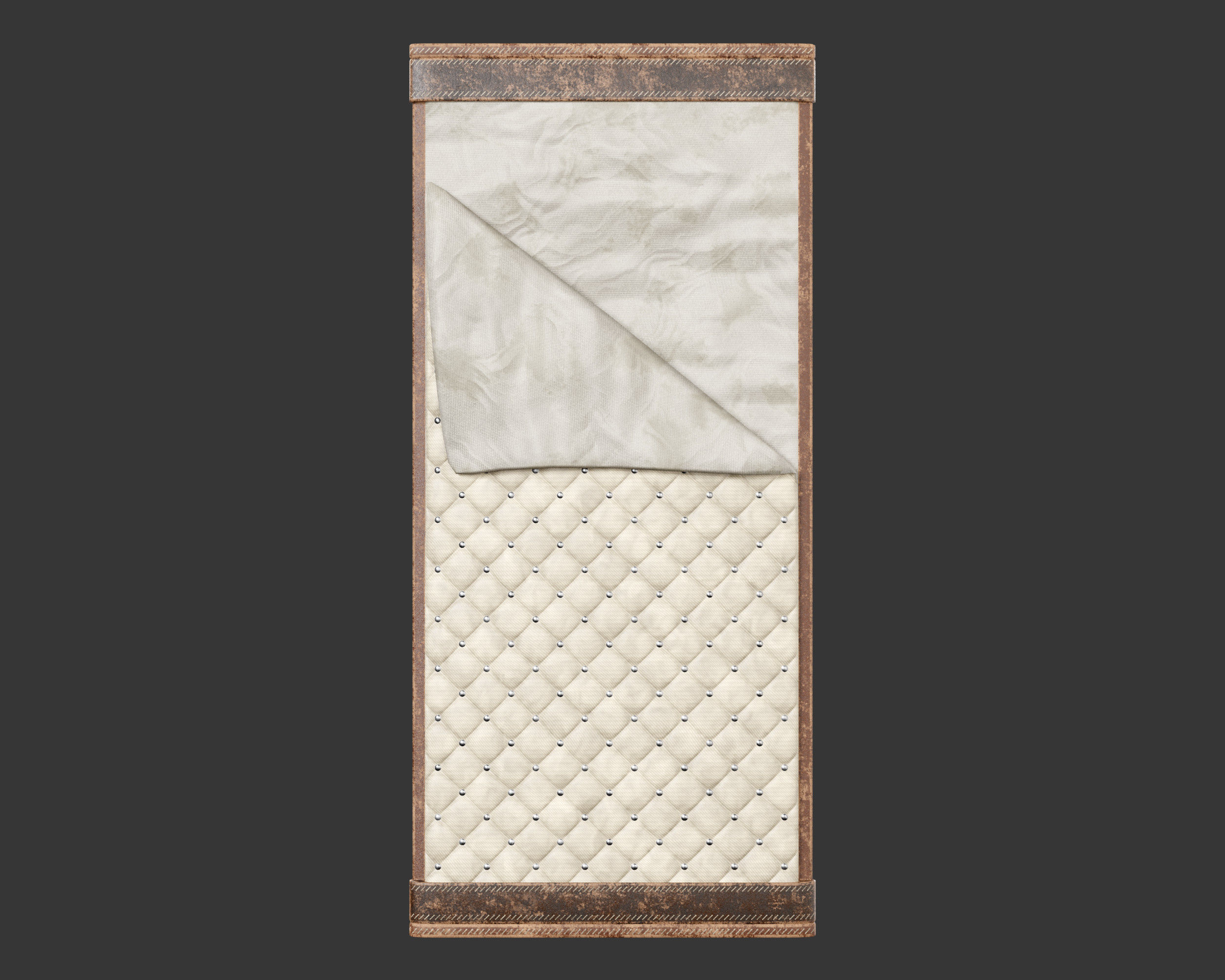 3D model Medieval Noble Accessory Bedroll VR / AR / low-poly | CGTrader