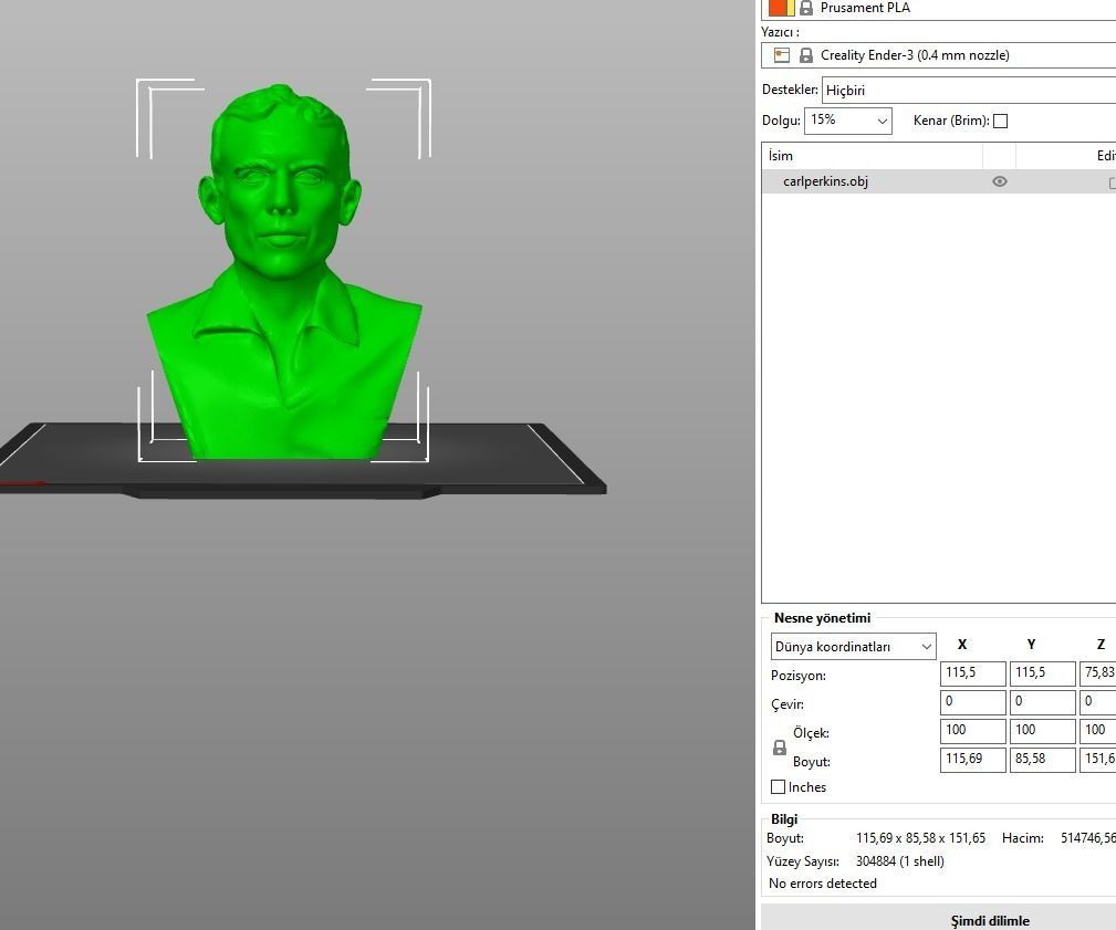 Carl Perkins 3D model 3D printable | CGTrader