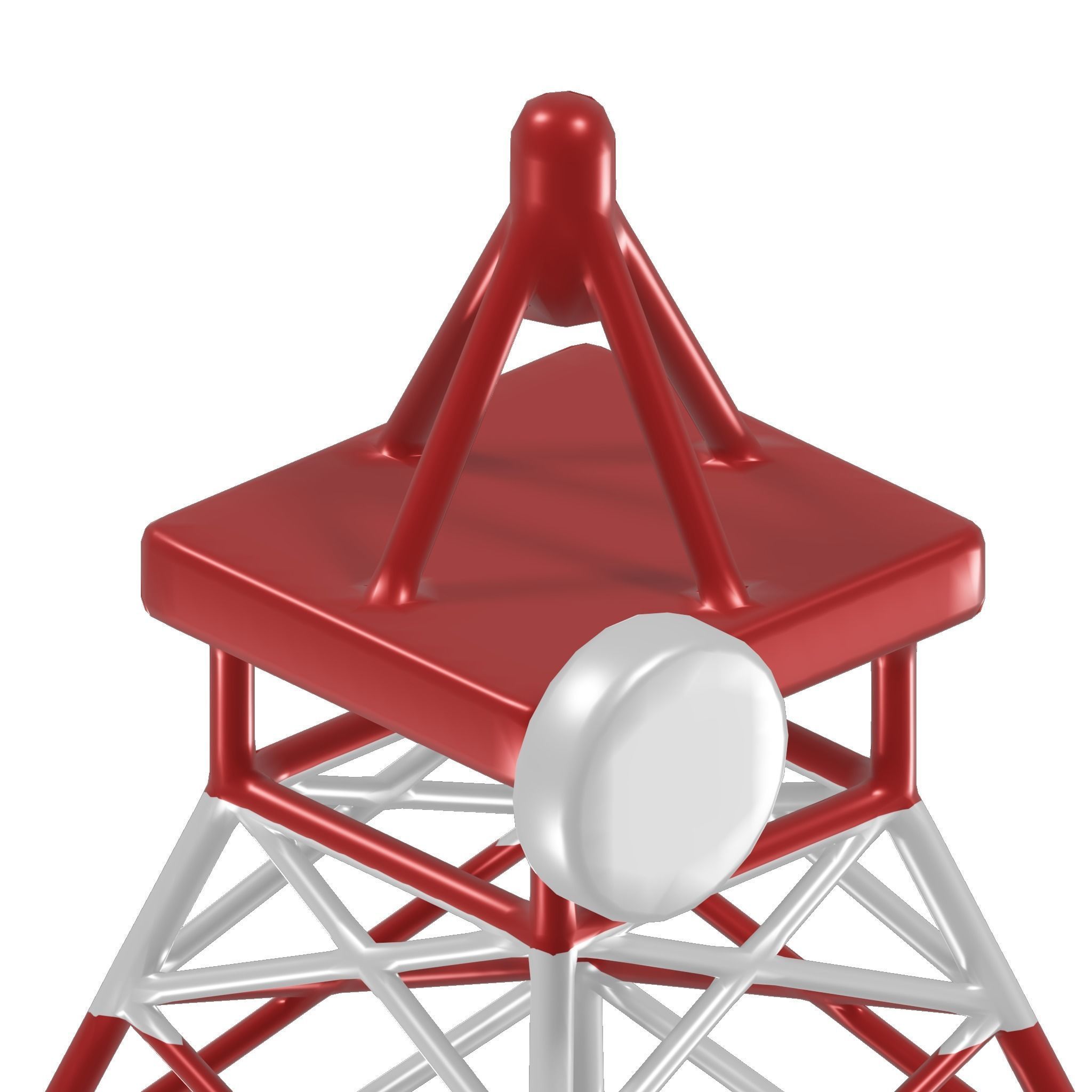 3D model Telecom Mobile Tower VR / AR / low-poly | CGTrader