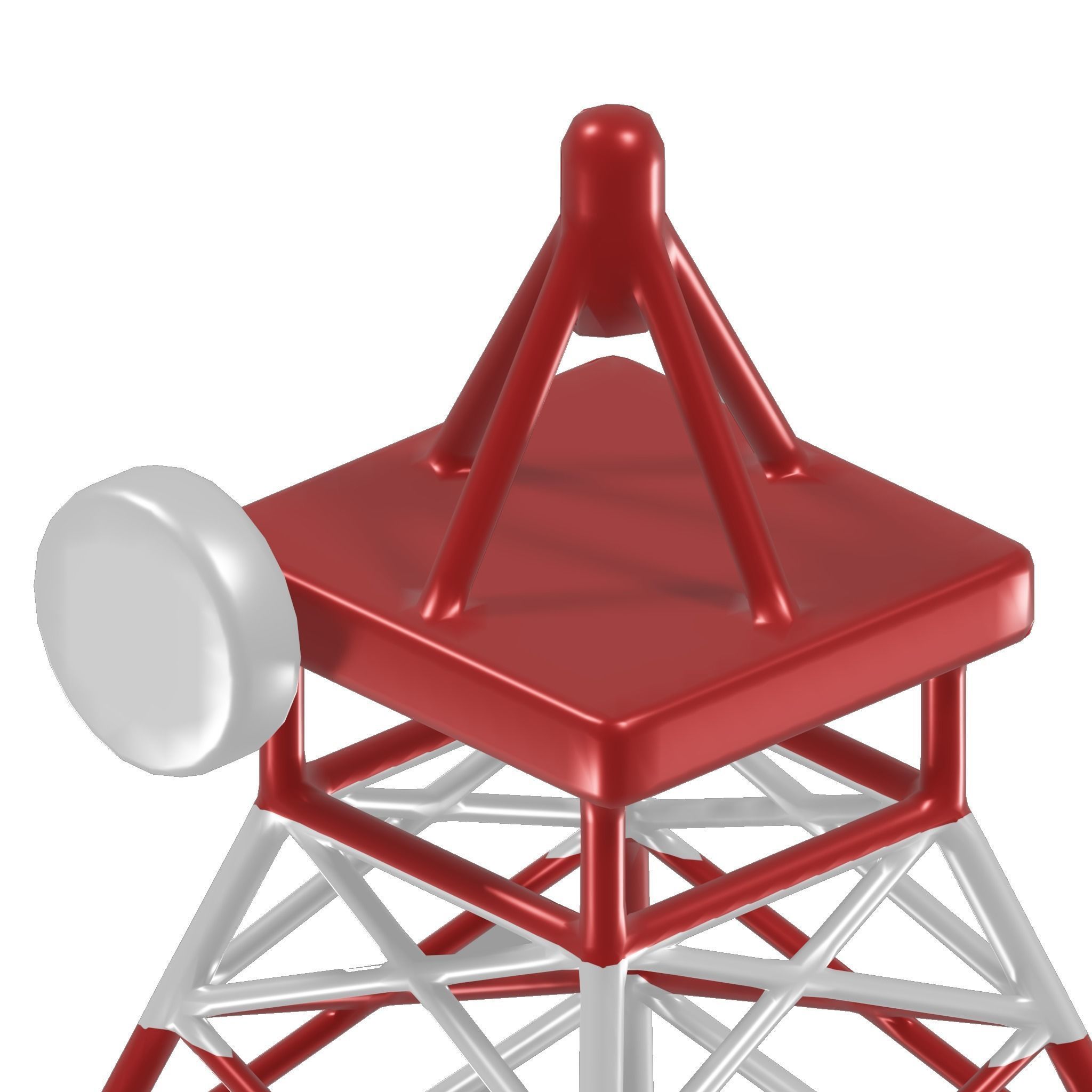 3D model Telecom Mobile Tower VR / AR / low-poly | CGTrader