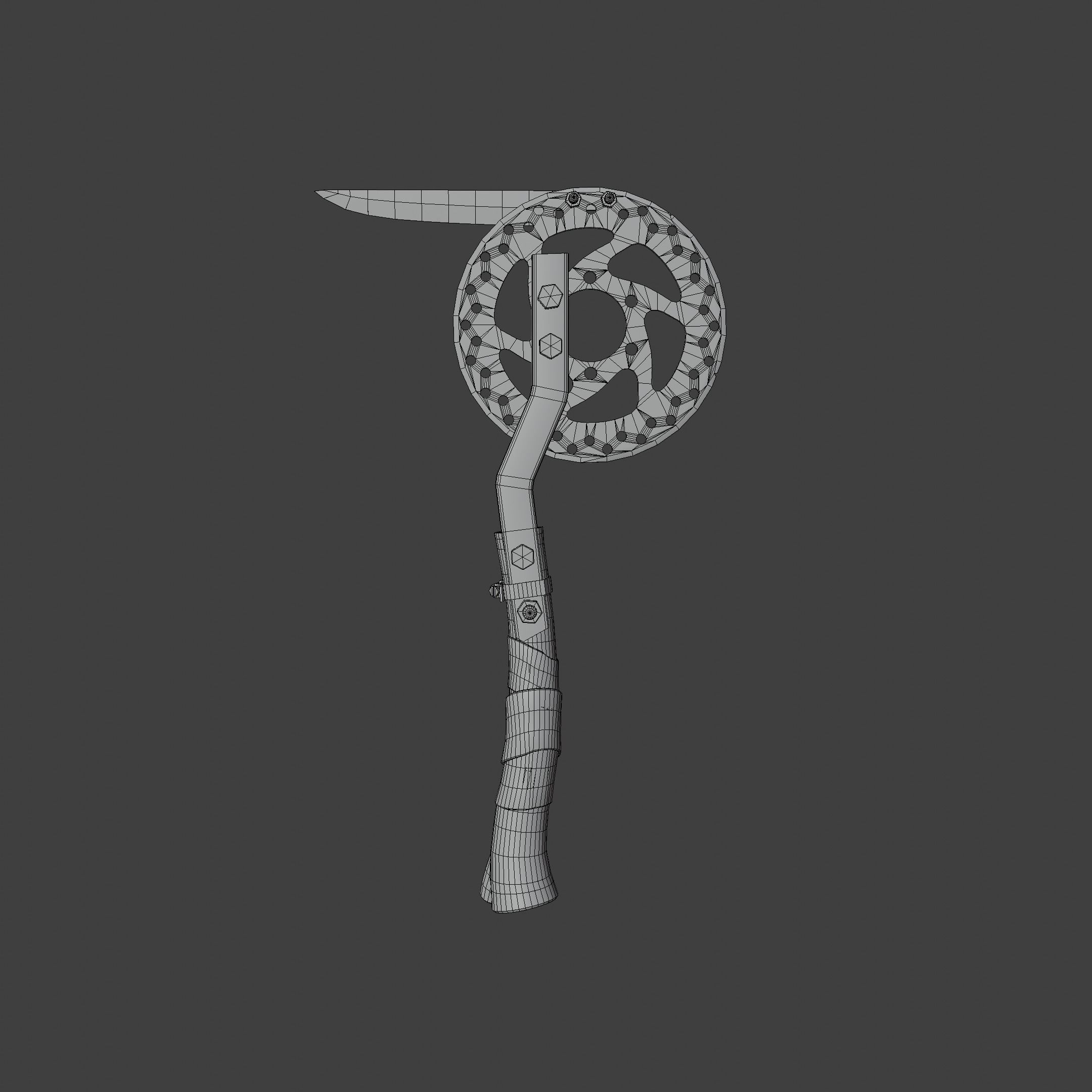 Brake disc battle axe free VR / AR / low-poly 3D model | CGTrader