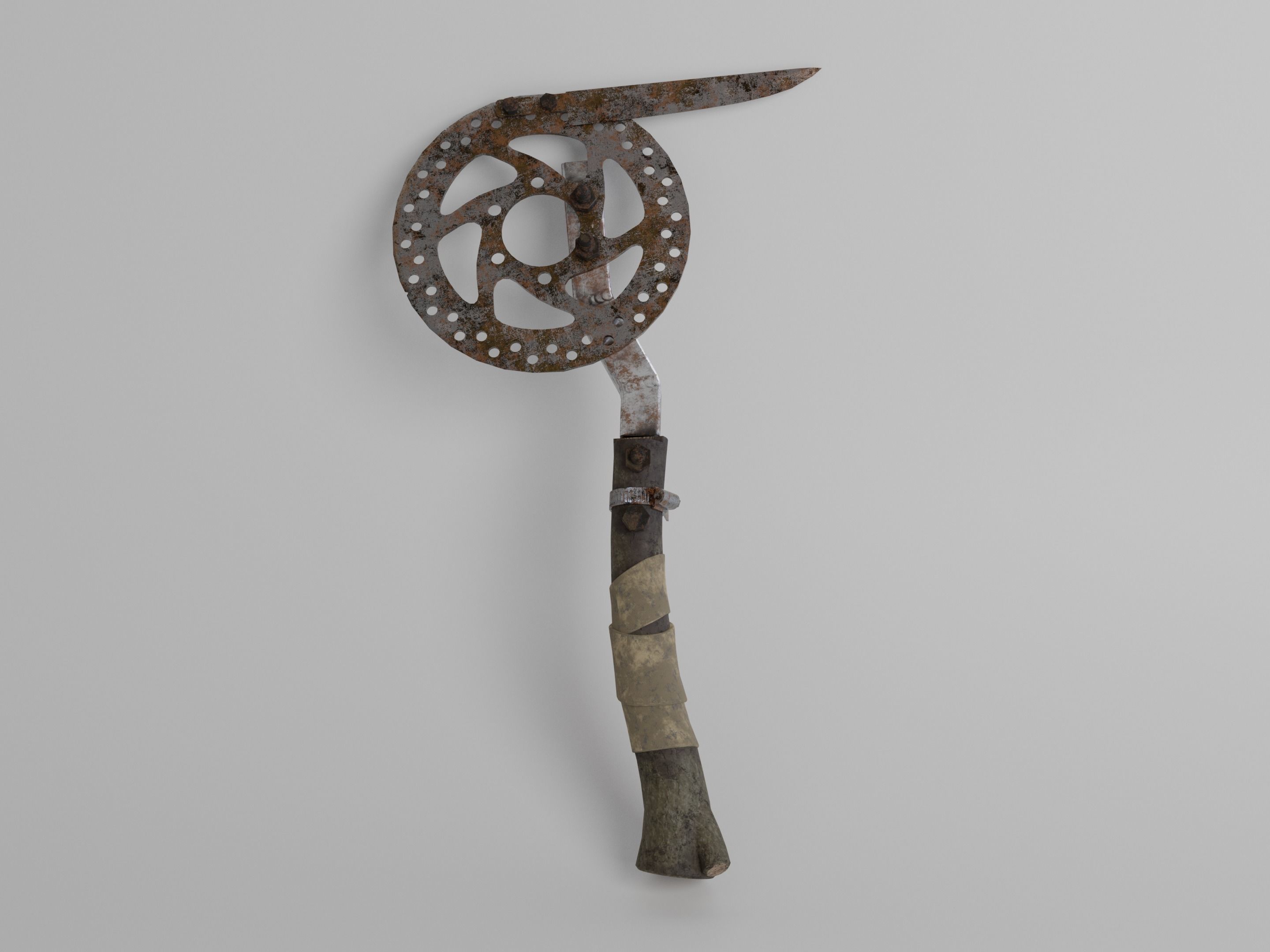 Brake disc battle axe free VR / AR / low-poly 3D model | CGTrader