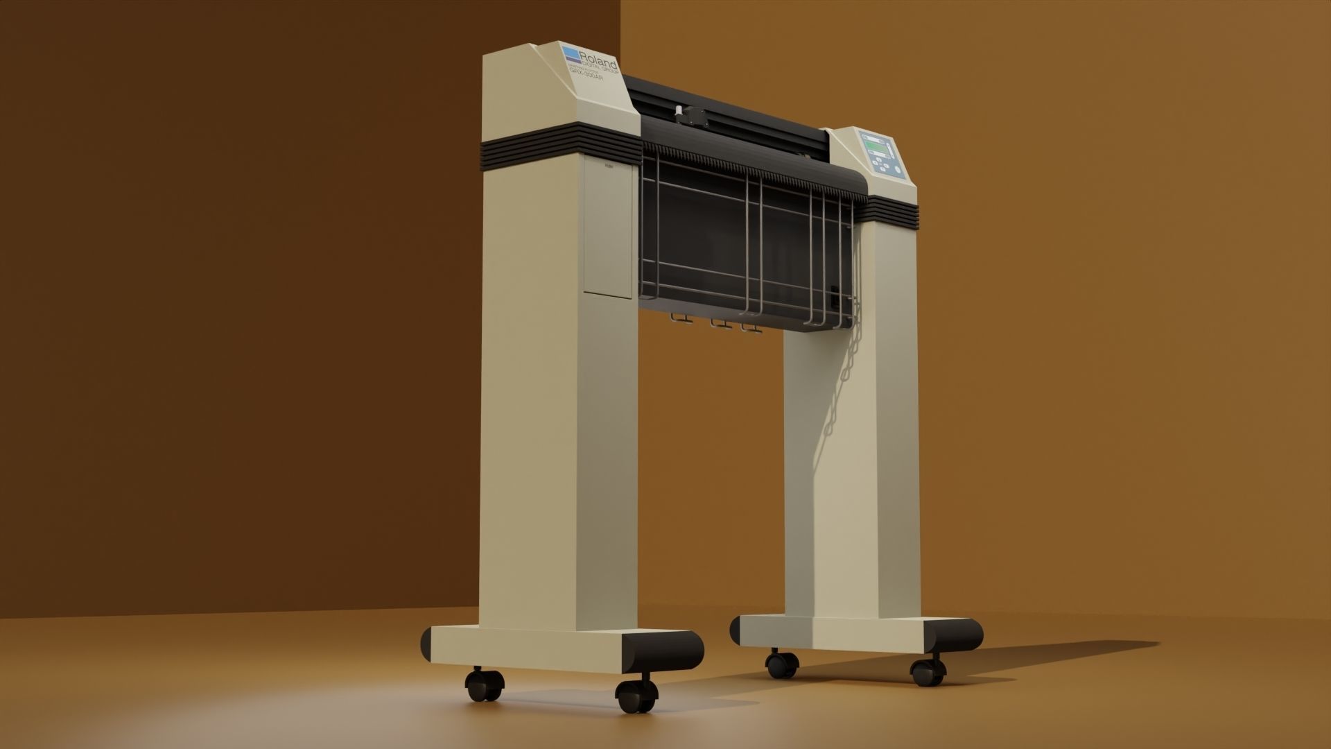 Roland GRX-300AR Plotter 3D model | CGTrader