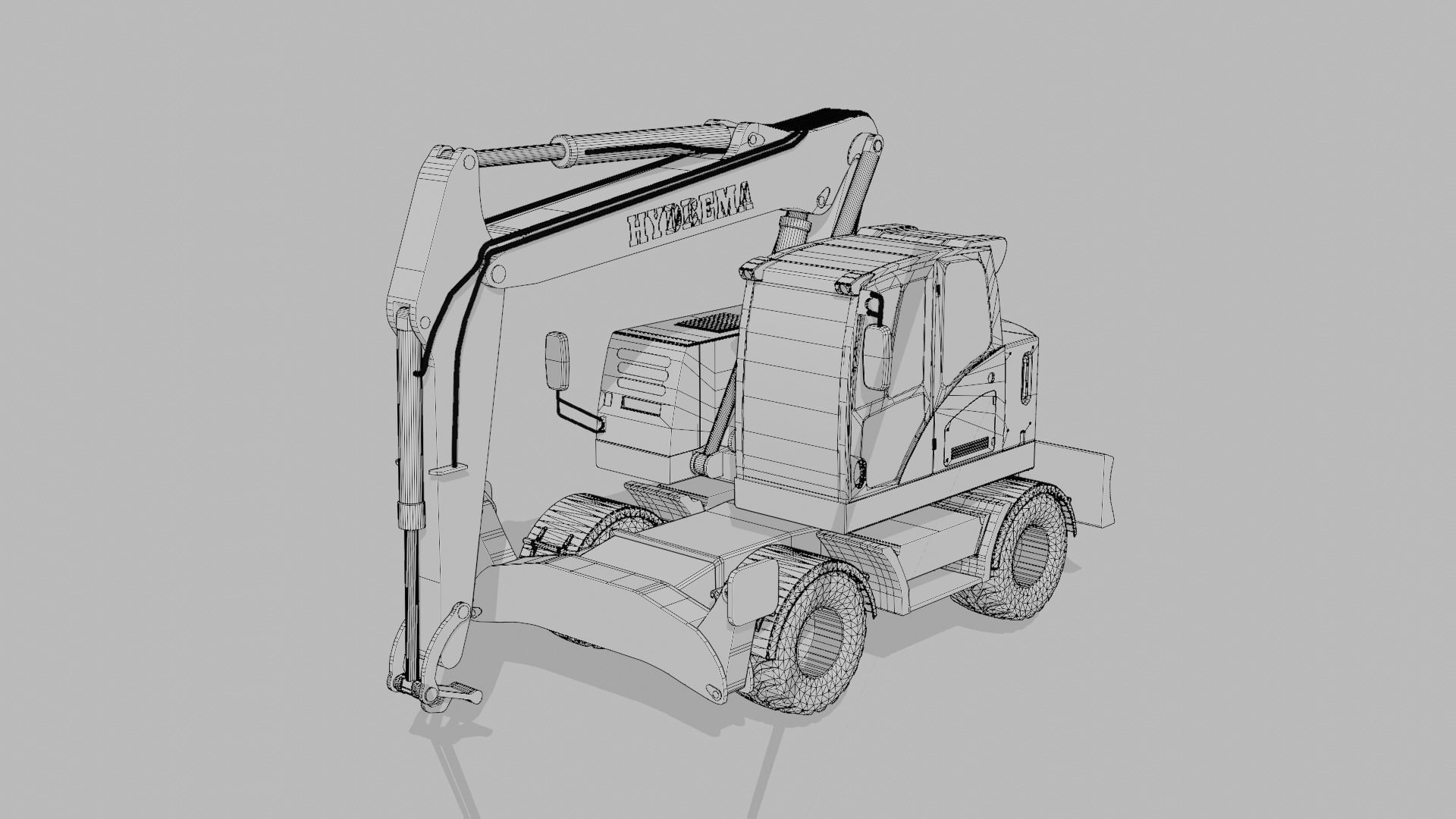 Hydrema MX 16 3D model | CGTrader