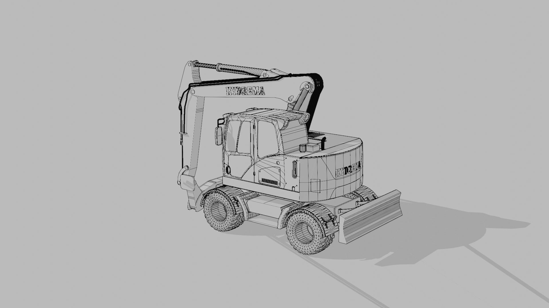 Hydrema MX 16 3D model | CGTrader
