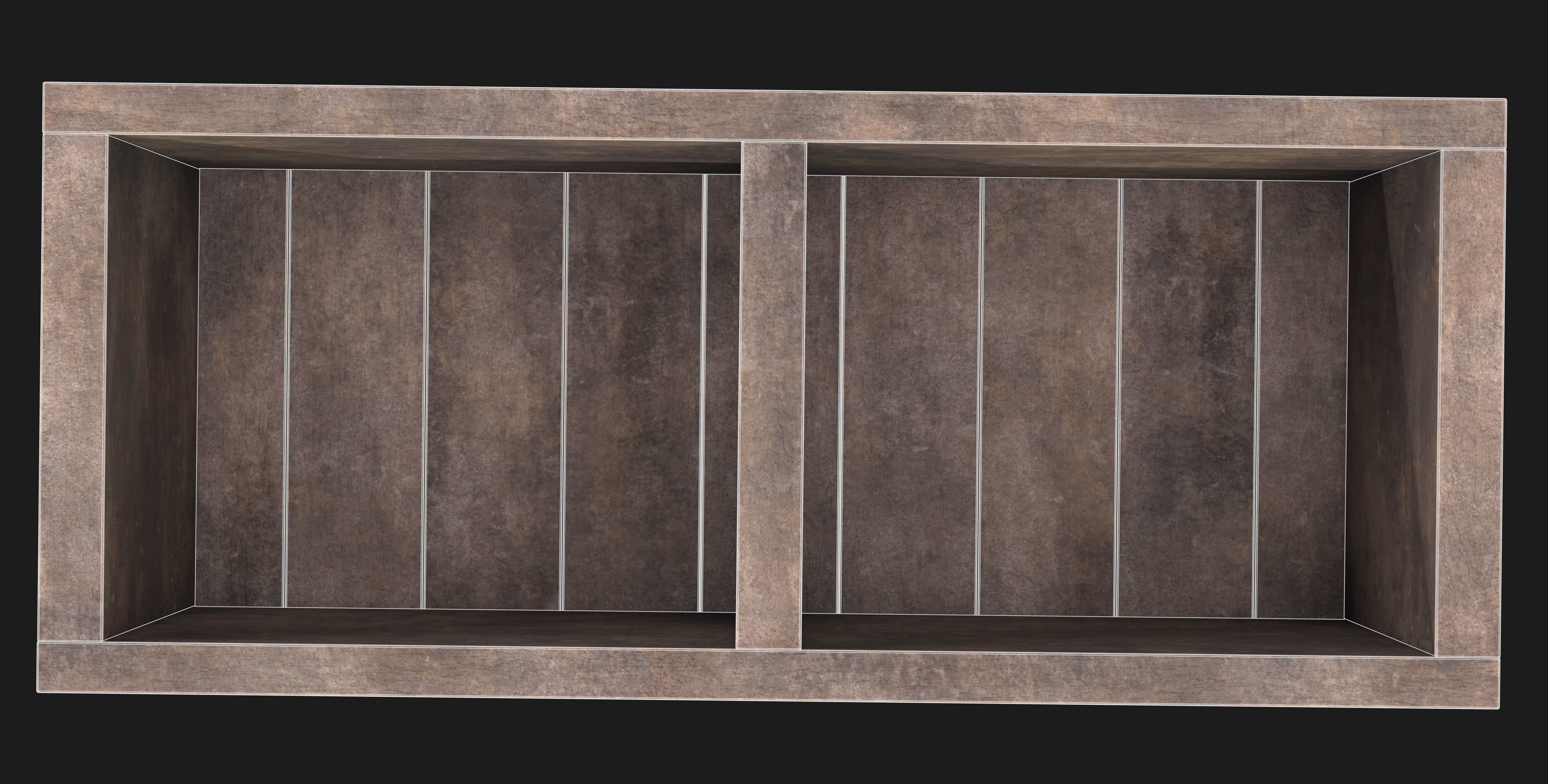 3D model Wooden box for interior VR / AR / low-poly | CGTrader