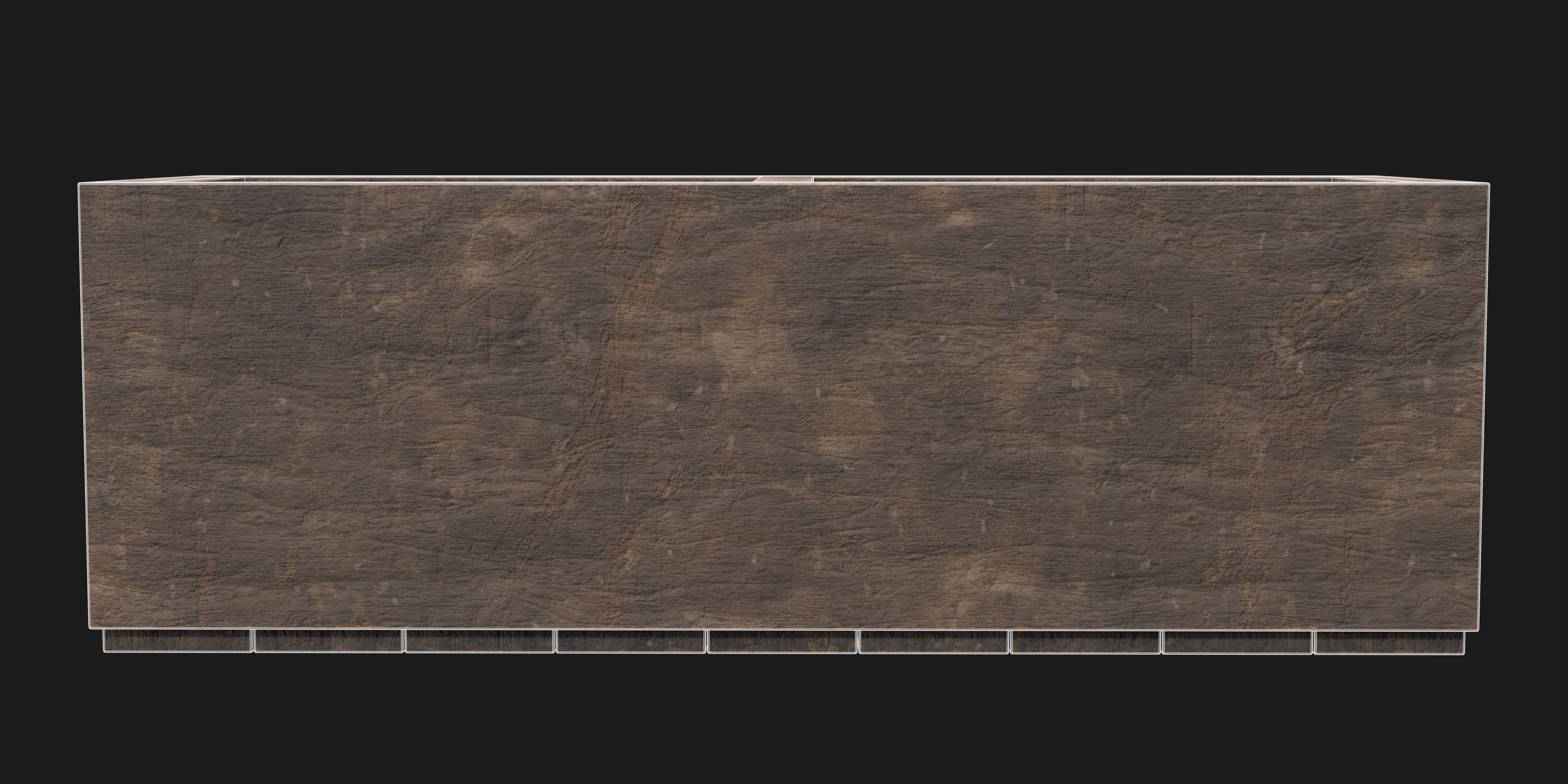 3D model Wooden box for interior VR / AR / low-poly | CGTrader