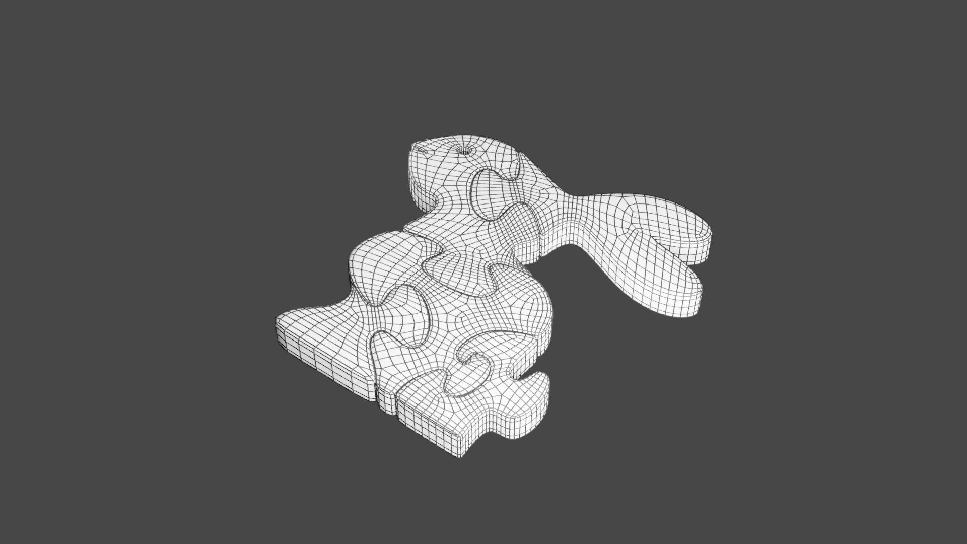 Puzzle Rabbit 3D model 3D printable | CGTrader