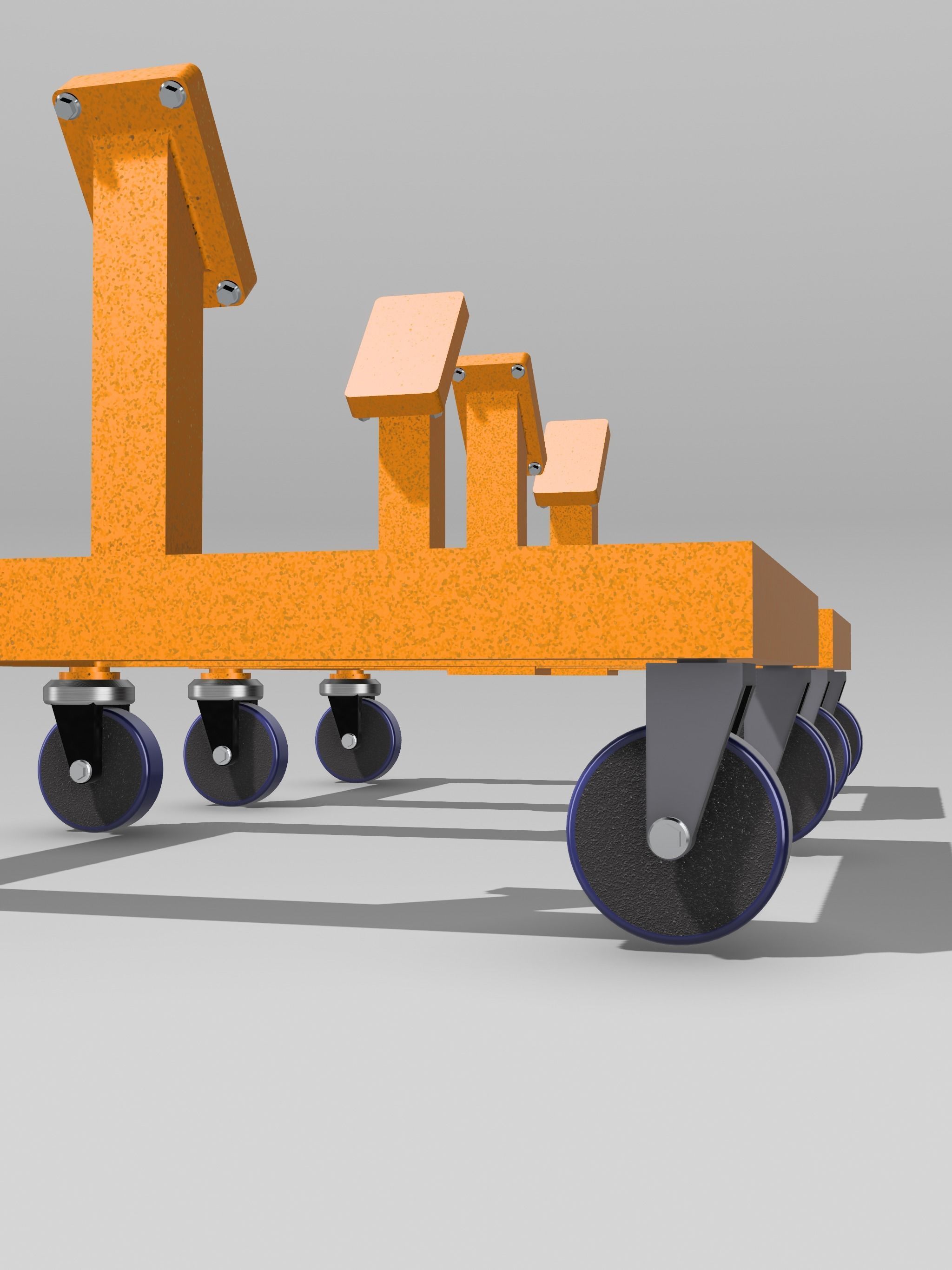 Engine Trolley x4 styles for Diorama 3D model 3D printable | CGTrader