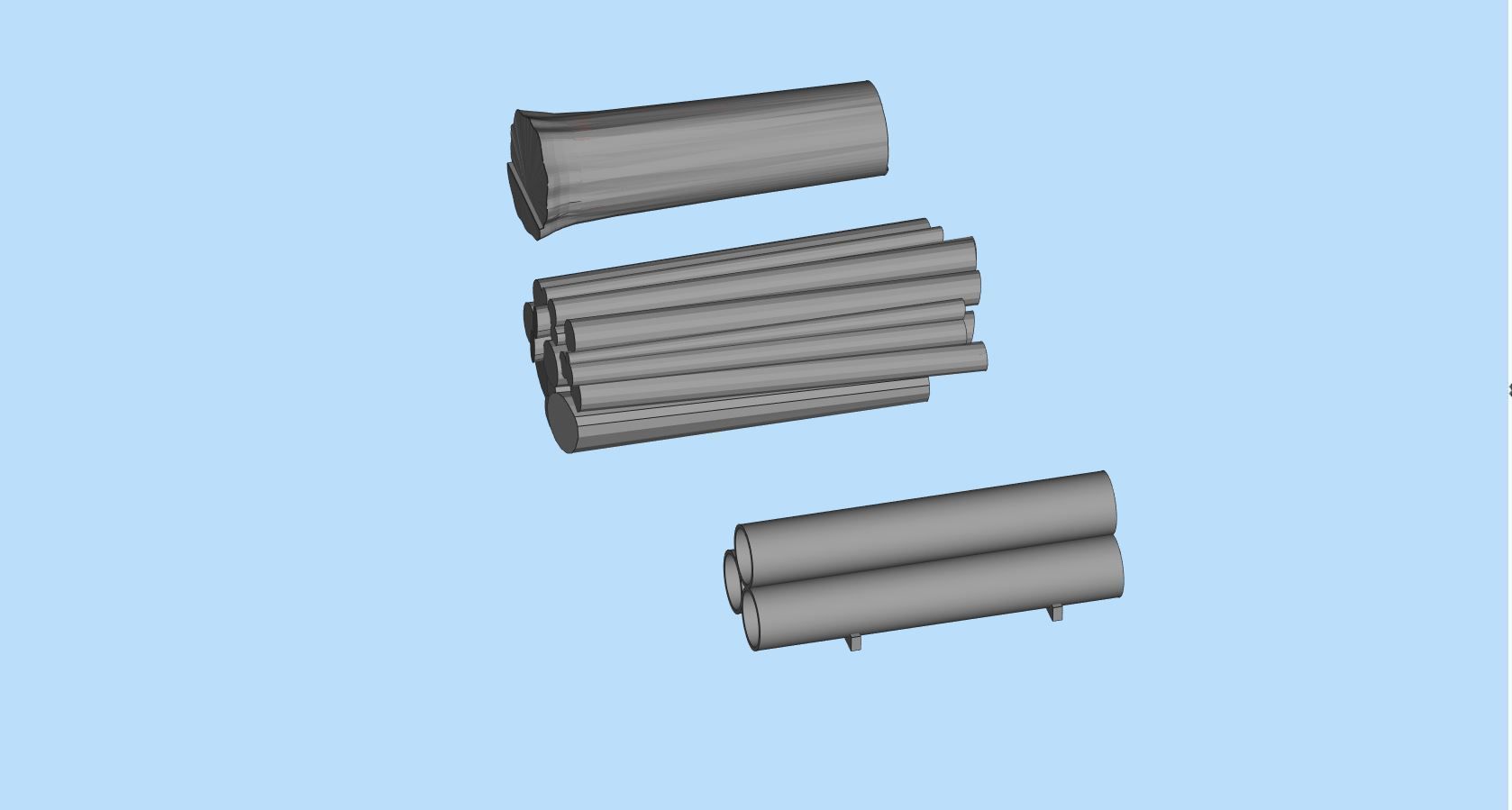 Ready to Print cargo freight for RC Truck 3D model 3D printable | CGTrader