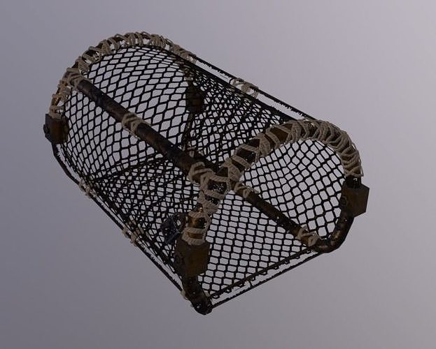 3D model LobsterPot VR / AR / low-poly | CGTrader
