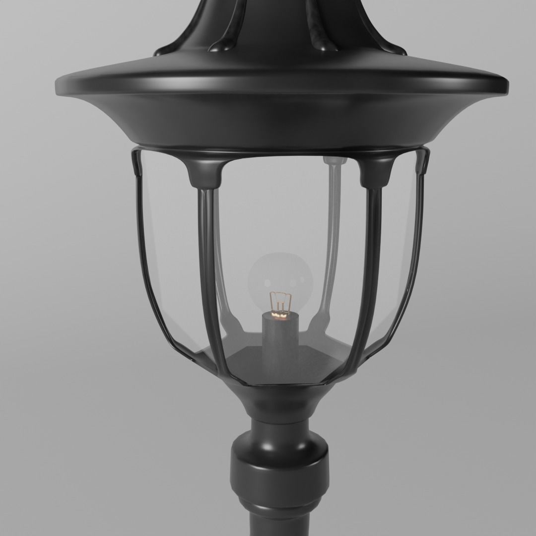 Classic Street Lamp Post free 3D model | CGTrader