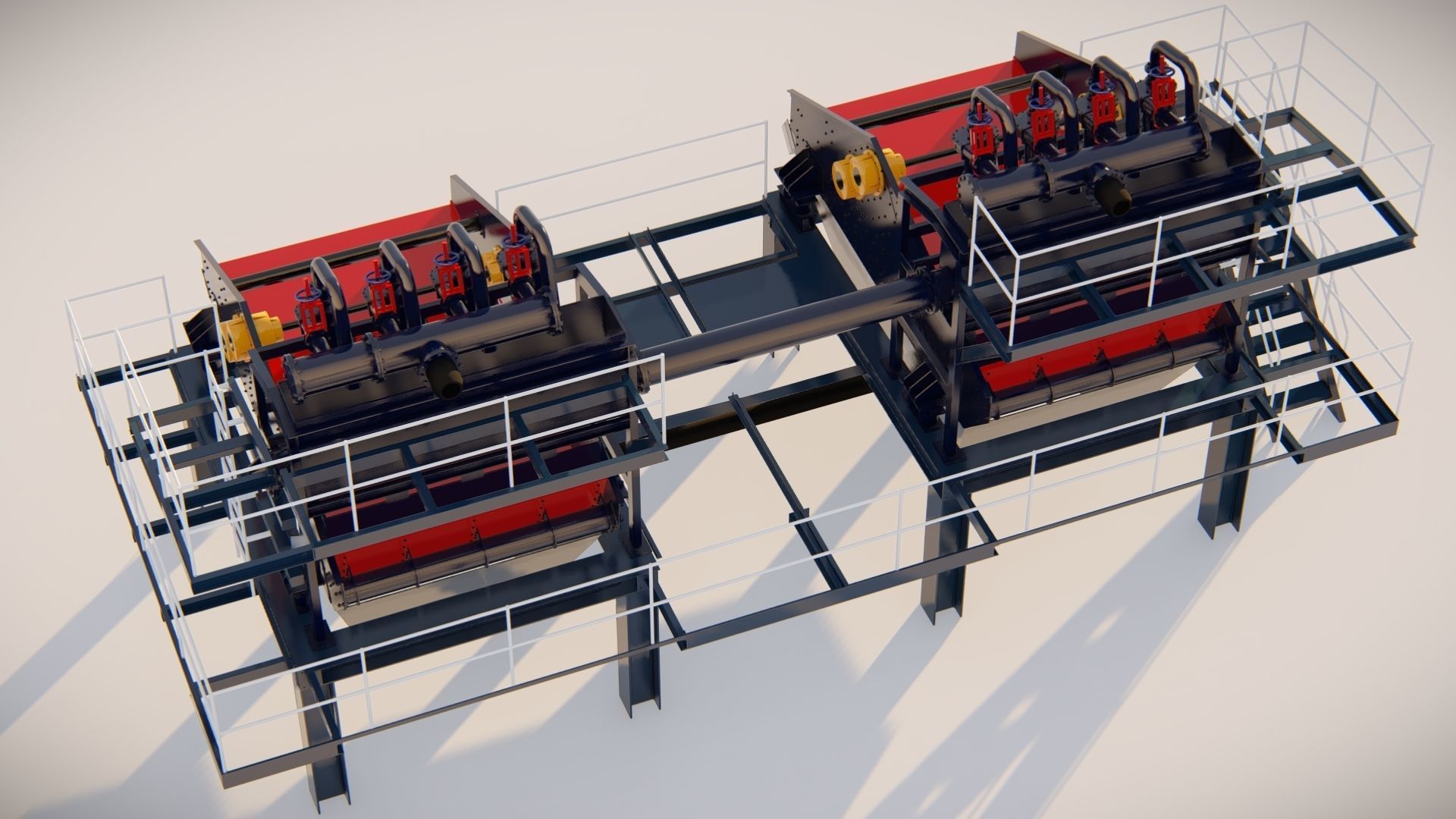 Dewatering Screen 3D model | CGTrader