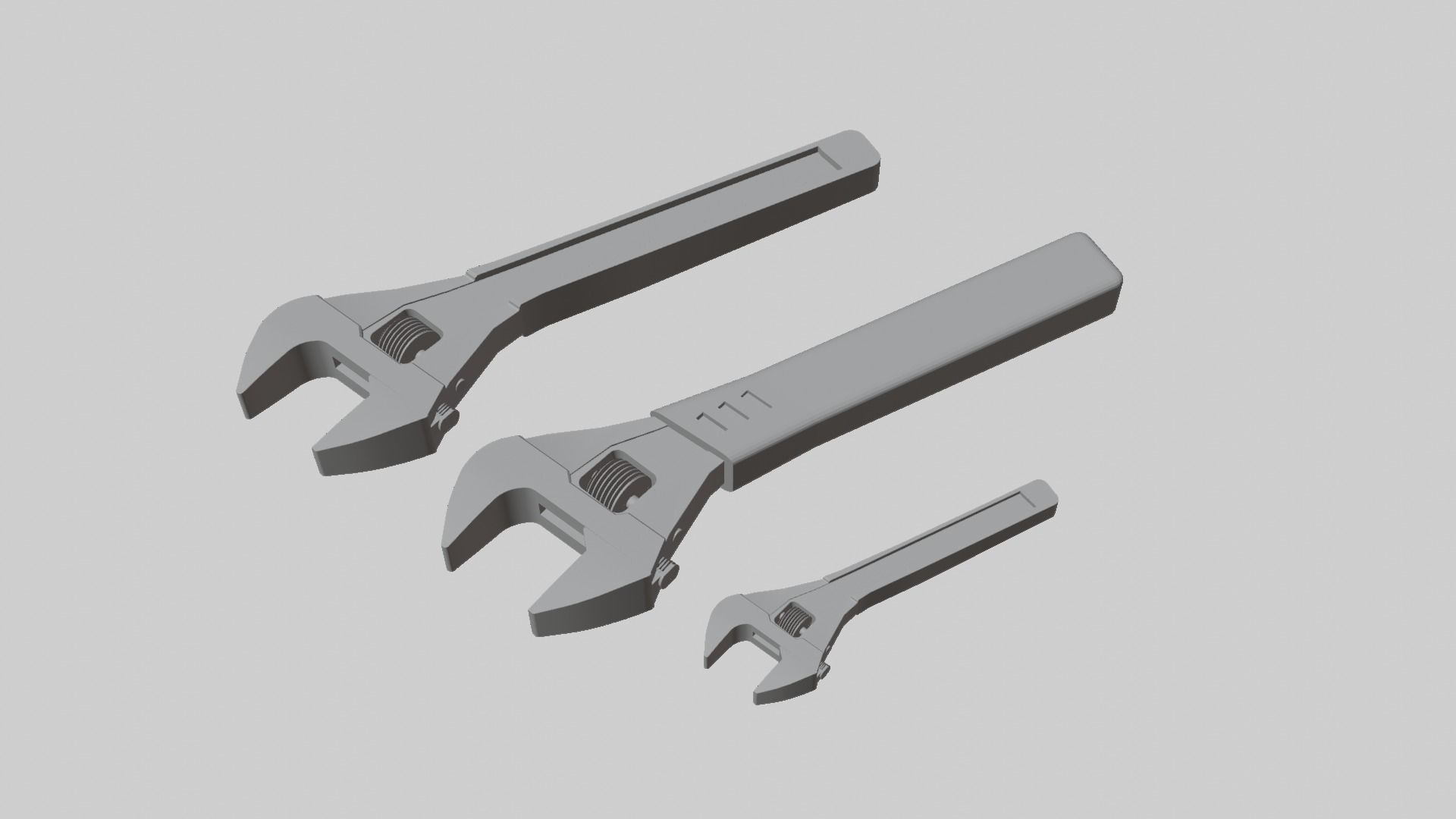 Wrench 3D Model free 3D model | CGTrader