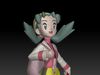 Pokemon Trainer Kris 3D model 3D printable | CGTrader