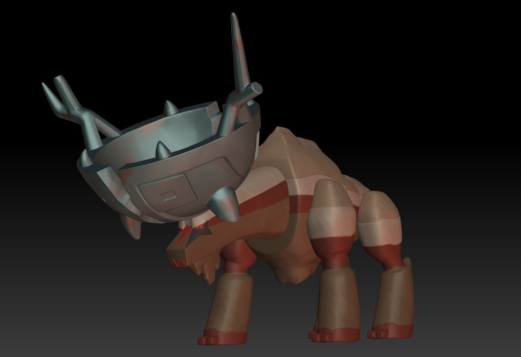 Pokemon Ting-Lu 3D model 3D printable | CGTrader