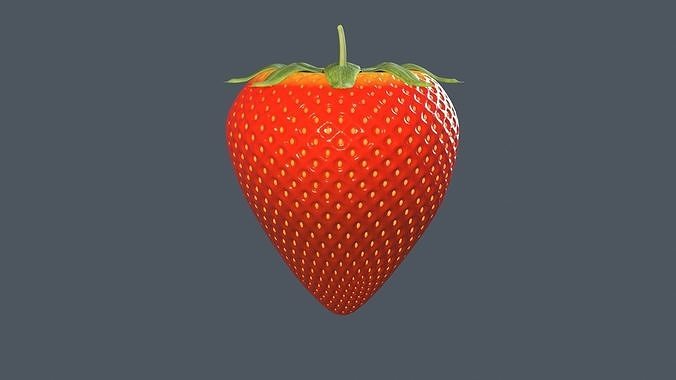 Strawberry 3D model | CGTrader