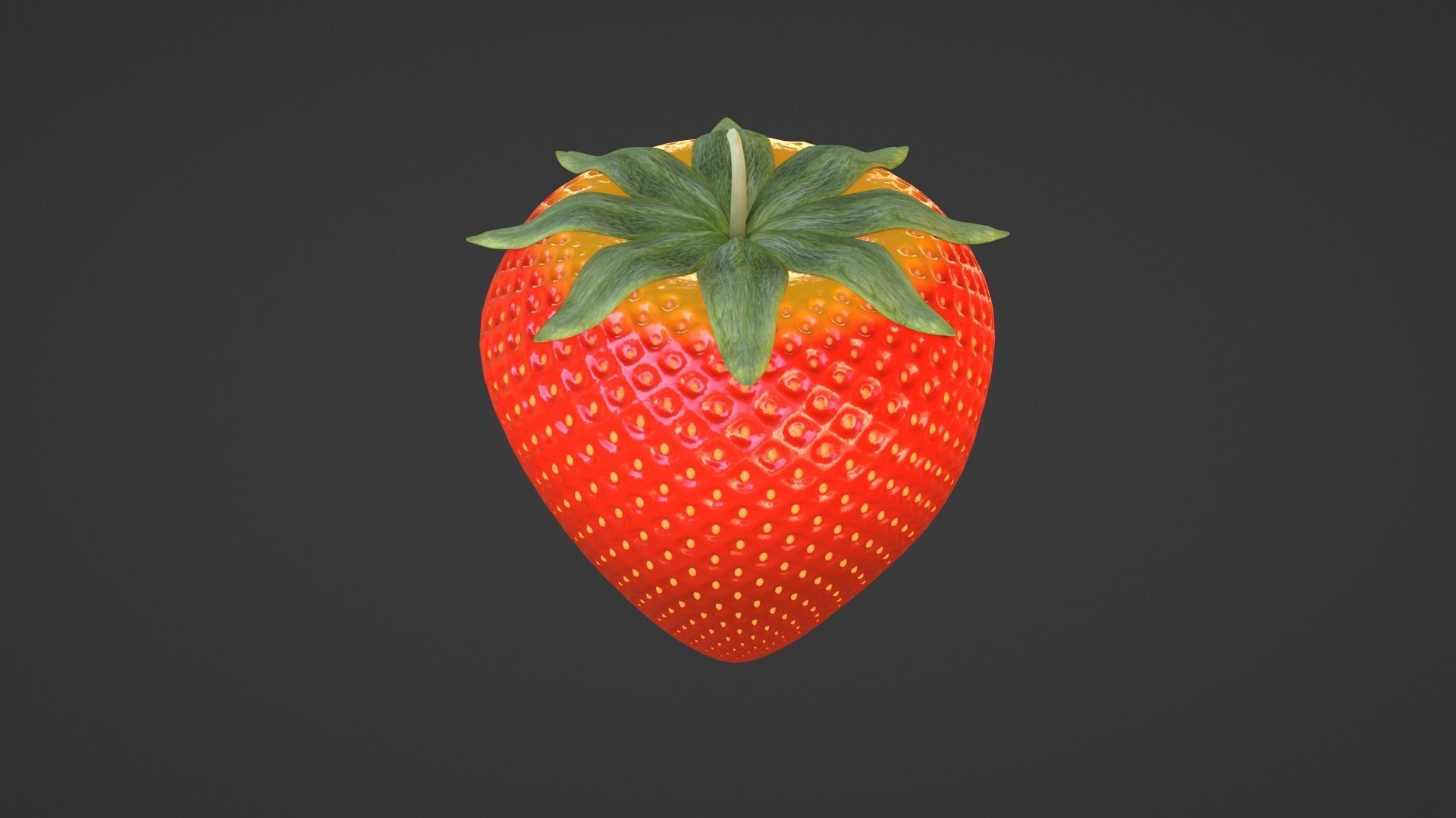 Strawberry 3D model | CGTrader