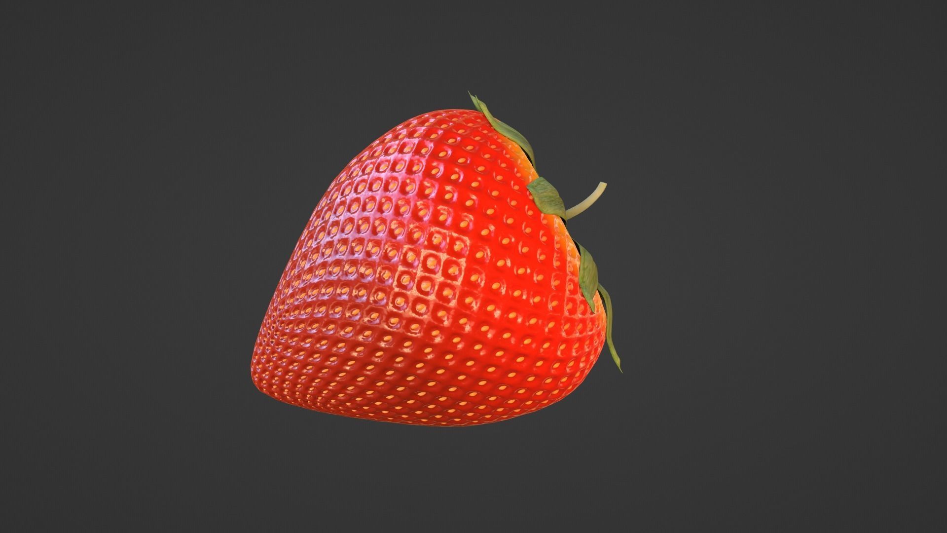 Strawberry 3D model | CGTrader