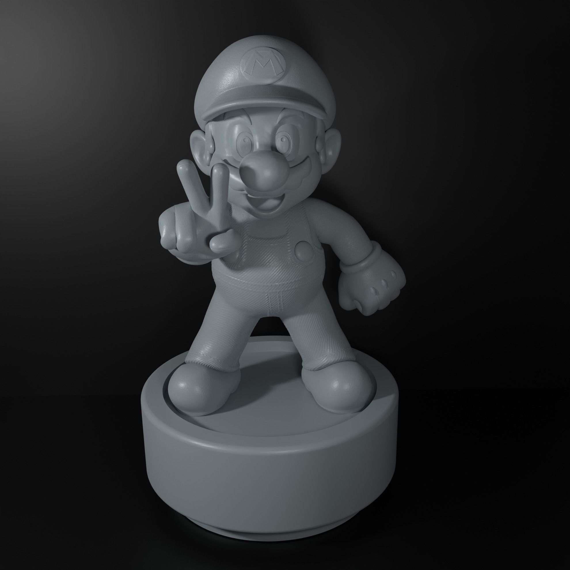 Mario 3D model 3D printable | CGTrader