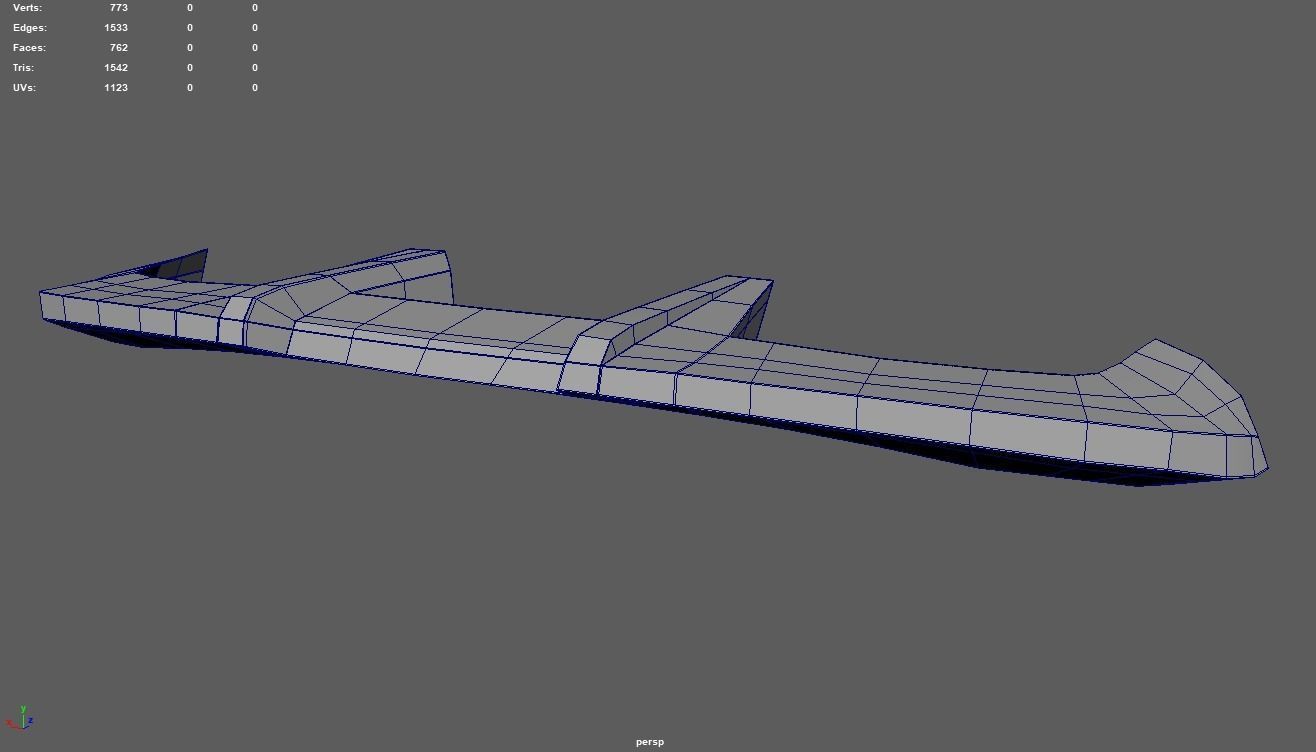 3D model Car Spoiler 014 VR / AR / low-poly | CGTrader