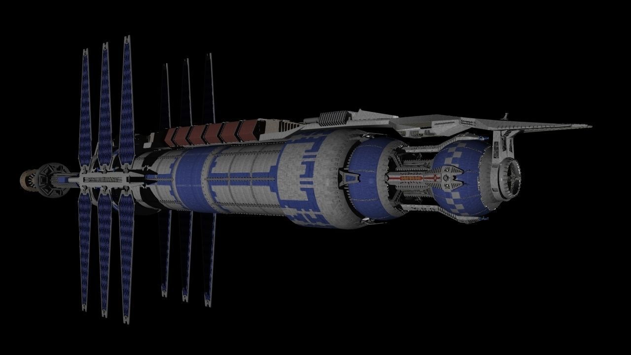 Babylon5 Station free 3D model | CGTrader