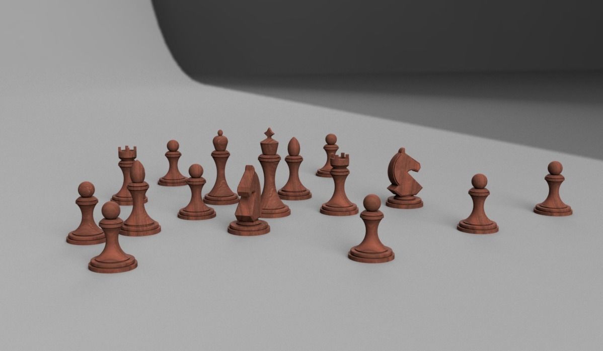 Chess parts type 2 3D model | CGTrader