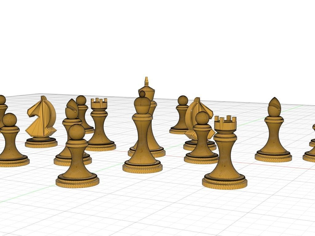 Chess parts type 2 3D model | CGTrader