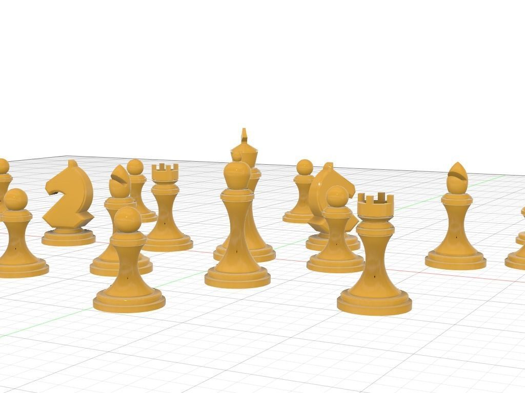 Chess parts type 2 3D model | CGTrader