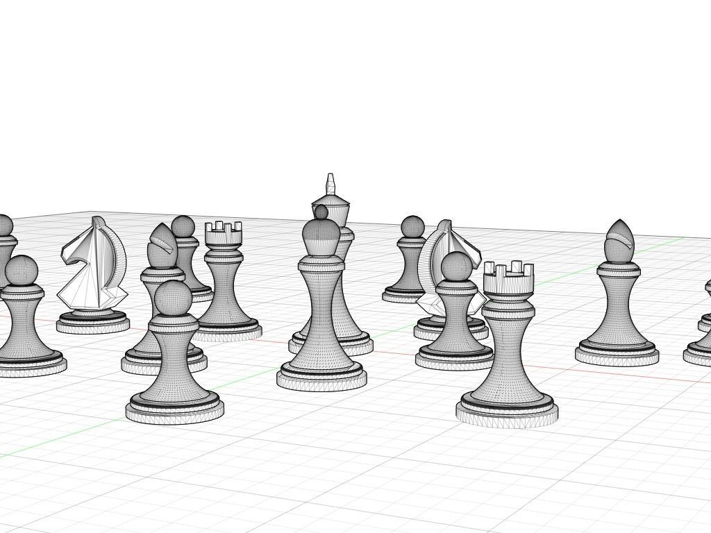 Chess parts type 2 3D model | CGTrader