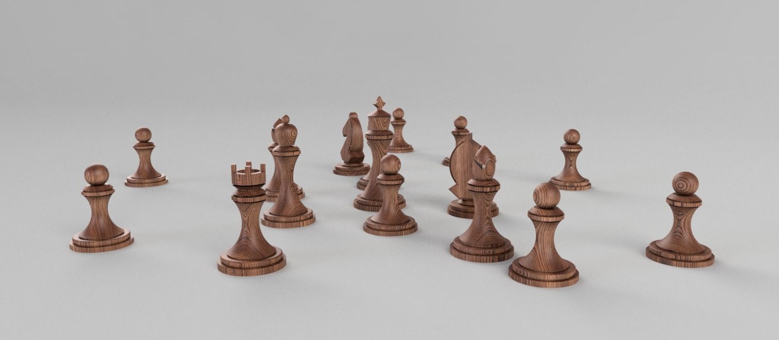 Chess parts type 2 3D model | CGTrader